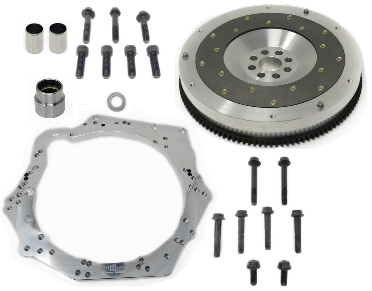 Honda K24E to KA24DE Adapter Plate and Flywheel Partial Swap Kit ...